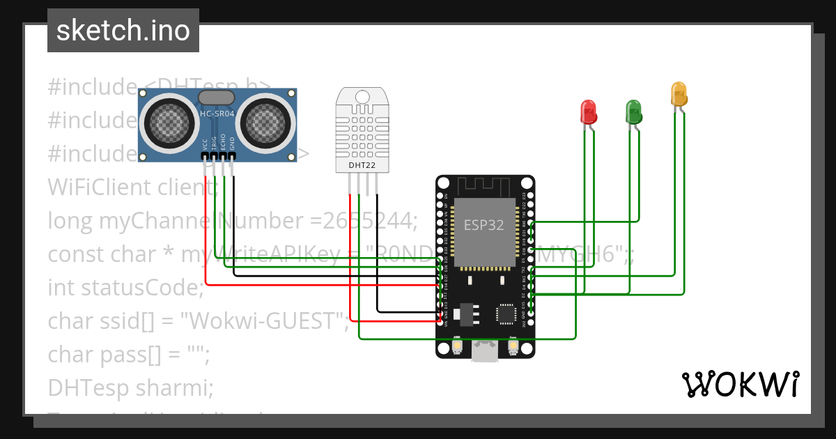NM2 TASK THINGSPEAK1 - Wokwi ESP32, STM32, Arduino Simulator