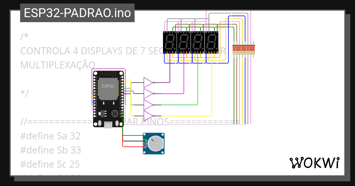 Wokwi - Online ESP32, STM32, Arduino Simulator