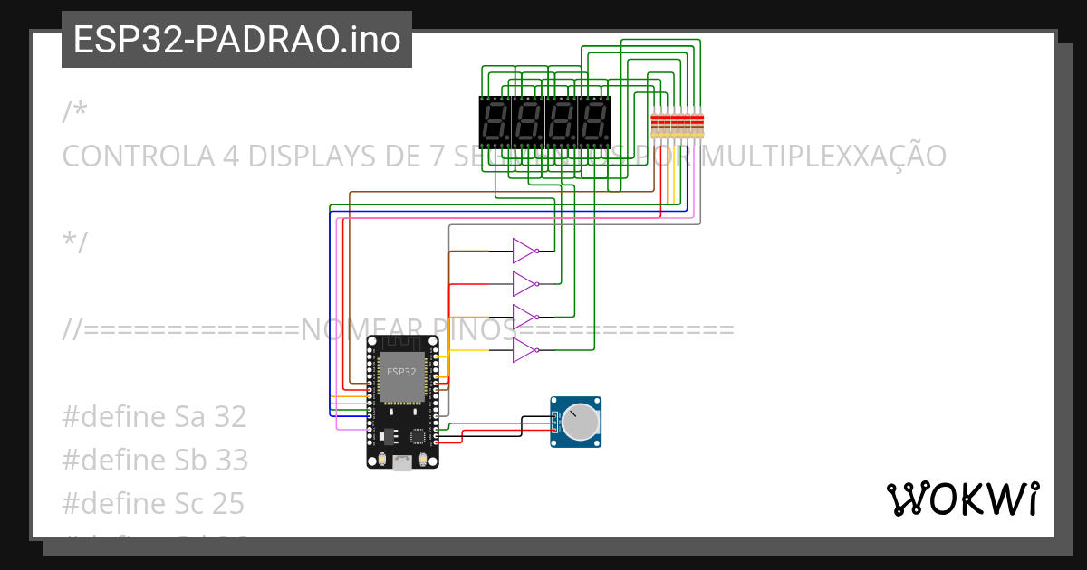 Wokwi - Online ESP32, STM32, Arduino Simulator