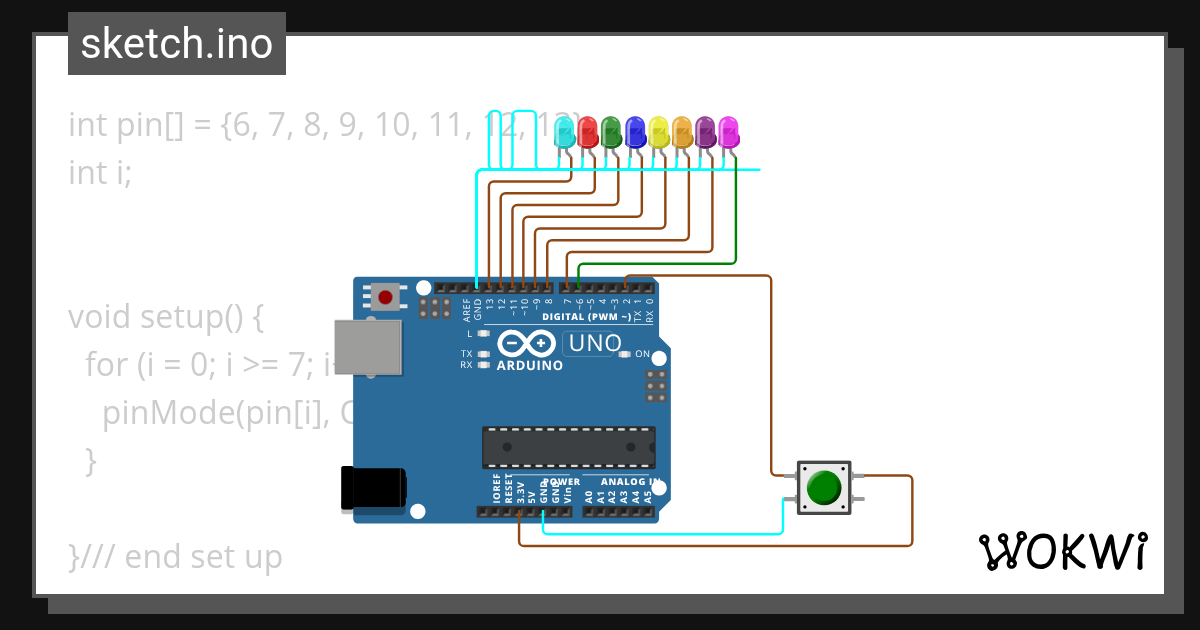 prj4 array - Wokwi ESP32, STM32, Arduino Simulator prj4 array - Wokwi ESP32, STM32, Arduino Simulator