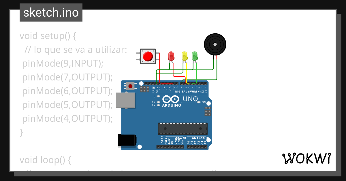 Alarma Wokwi Esp32 Stm32 Arduino Simulator 