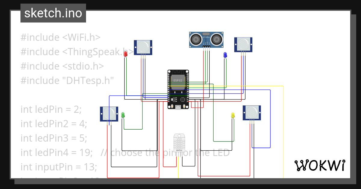Hospital - Wokwi ESP32, STM32, Arduino Simulator