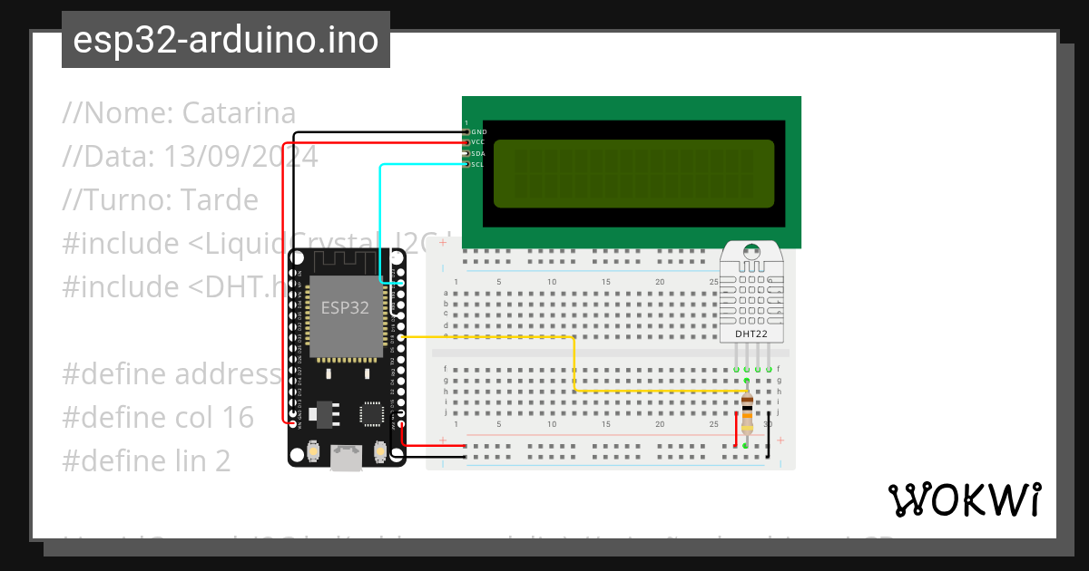sensorDHT_tarde - Wokwi ESP32, STM32, Arduino Simulator