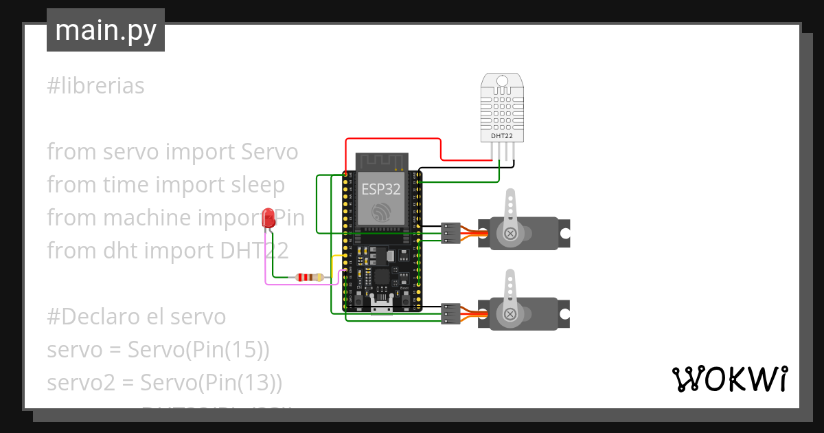 servo py - Wokwi ESP32, STM32, Arduino Simulator