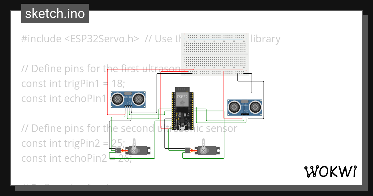 train - Wokwi ESP32, STM32, Arduino Simulator