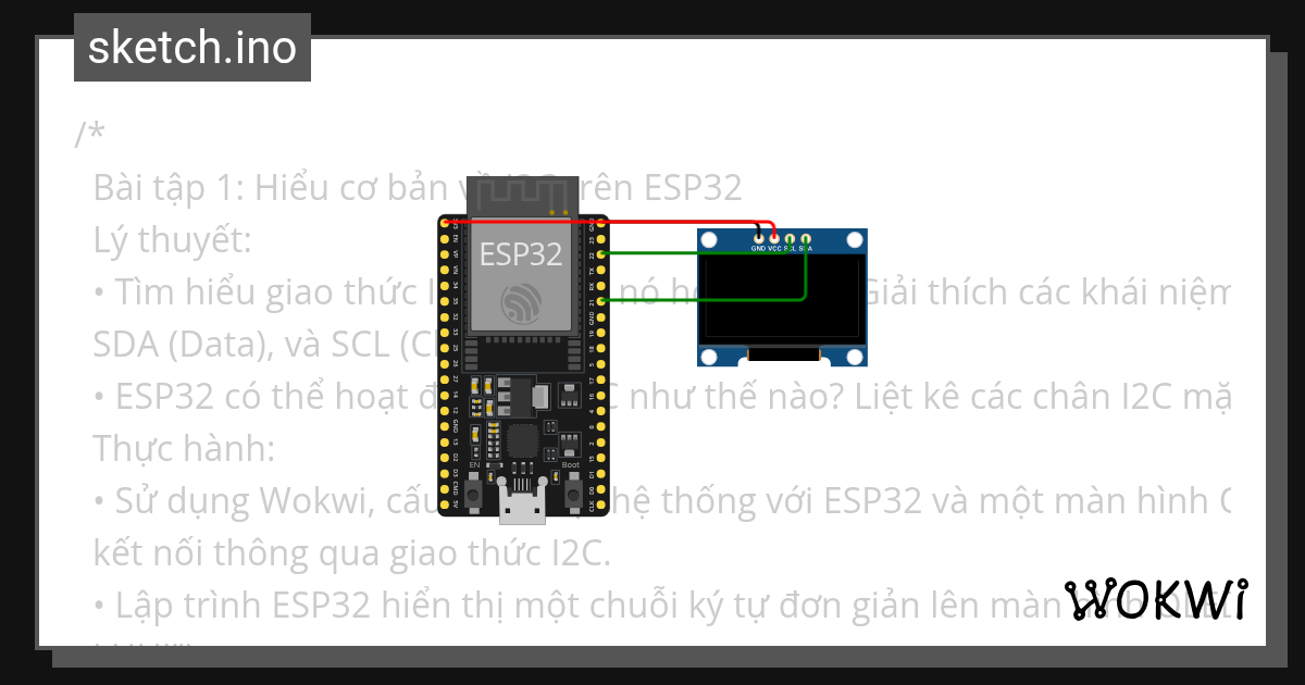 B6.1 - Wokwi ESP32, STM32, Arduino Simulator