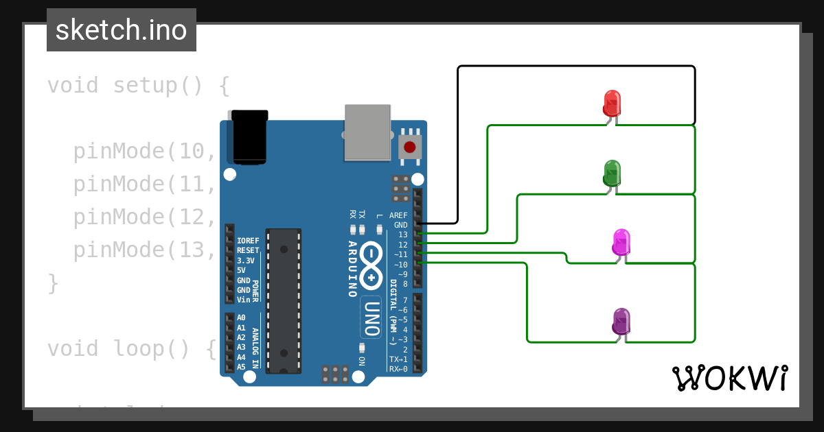Practical 3 Wokwi Esp32 Stm32 Arduino Simulator 7476