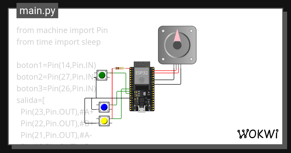motor_a_pasos_con_3_secuencias - Wokwi ESP32, STM32, Arduino Simulator