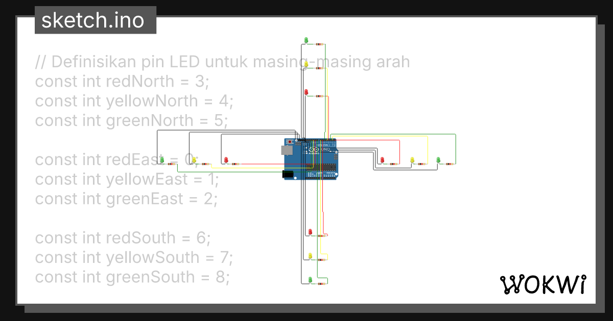 REV 2 Tugas rangkaian blink LED traffic light perempatan Copy (2 ...