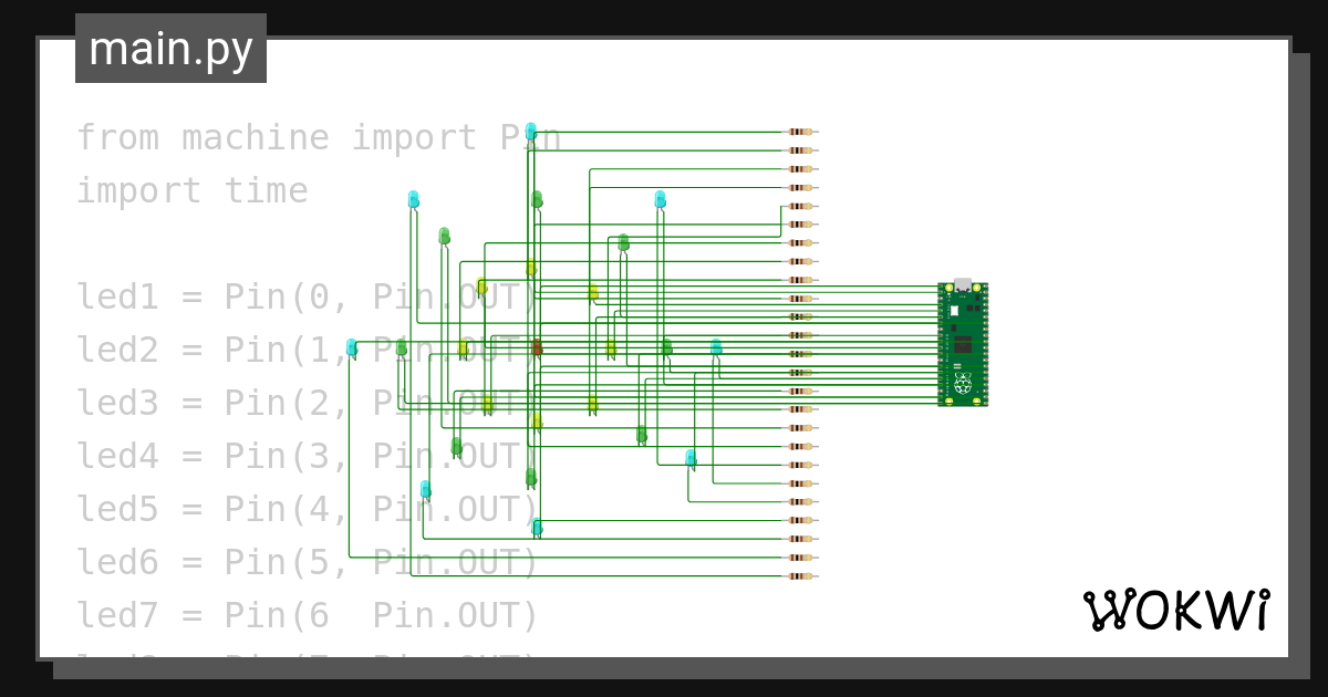 Blink With Micropython Copy Wokwi Esp32 Stm32 Arduino Simulator 4232