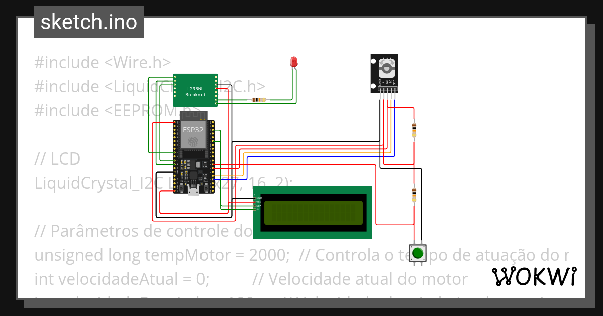 L298N_ESP32.2 - Wokwi ESP32, STM32, Arduino Simulator