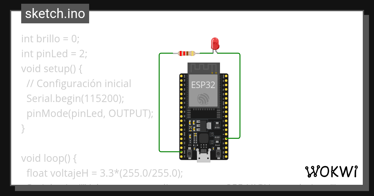 pwm_prueba - Wokwi ESP32, STM32, Arduino Simulator