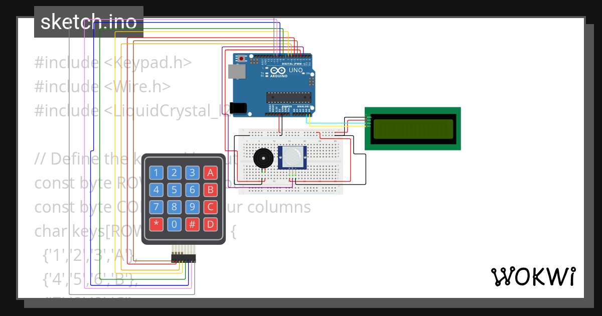 Lab task = 3 - Wokwi ESP32, STM32, Arduino Simulator