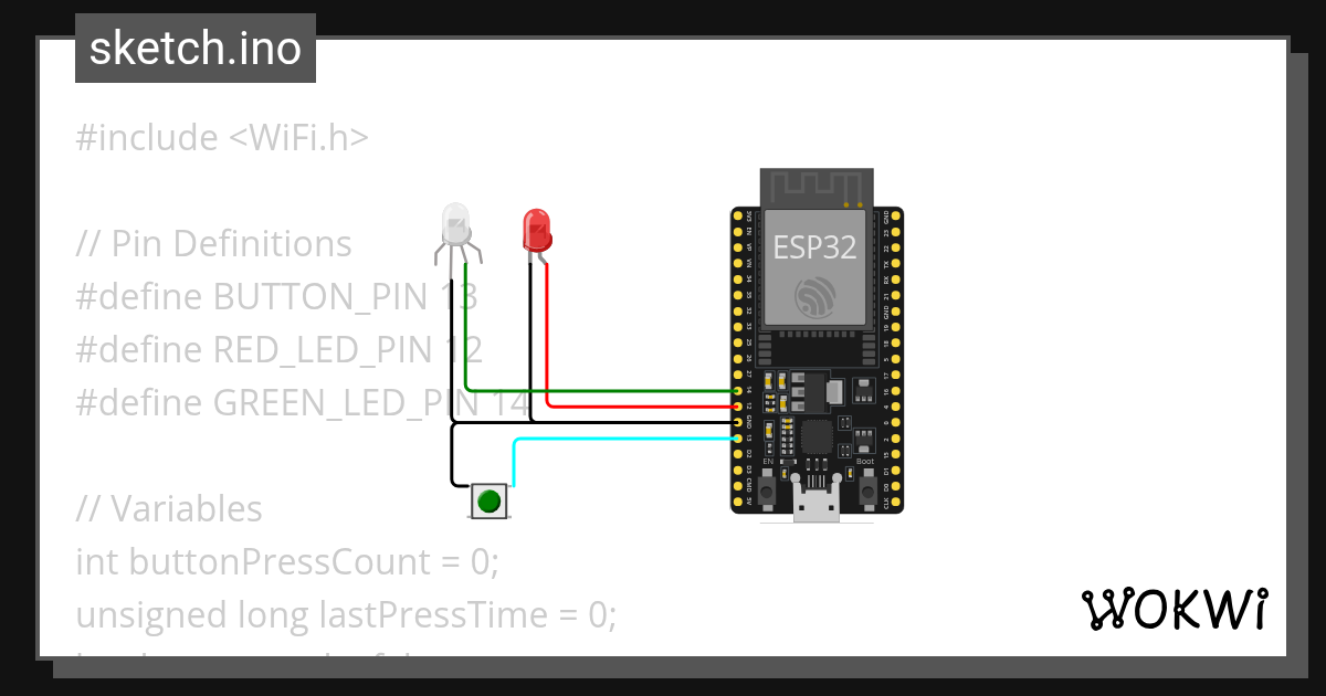 data comms - Wokwi ESP32, STM32, Arduino Simulator