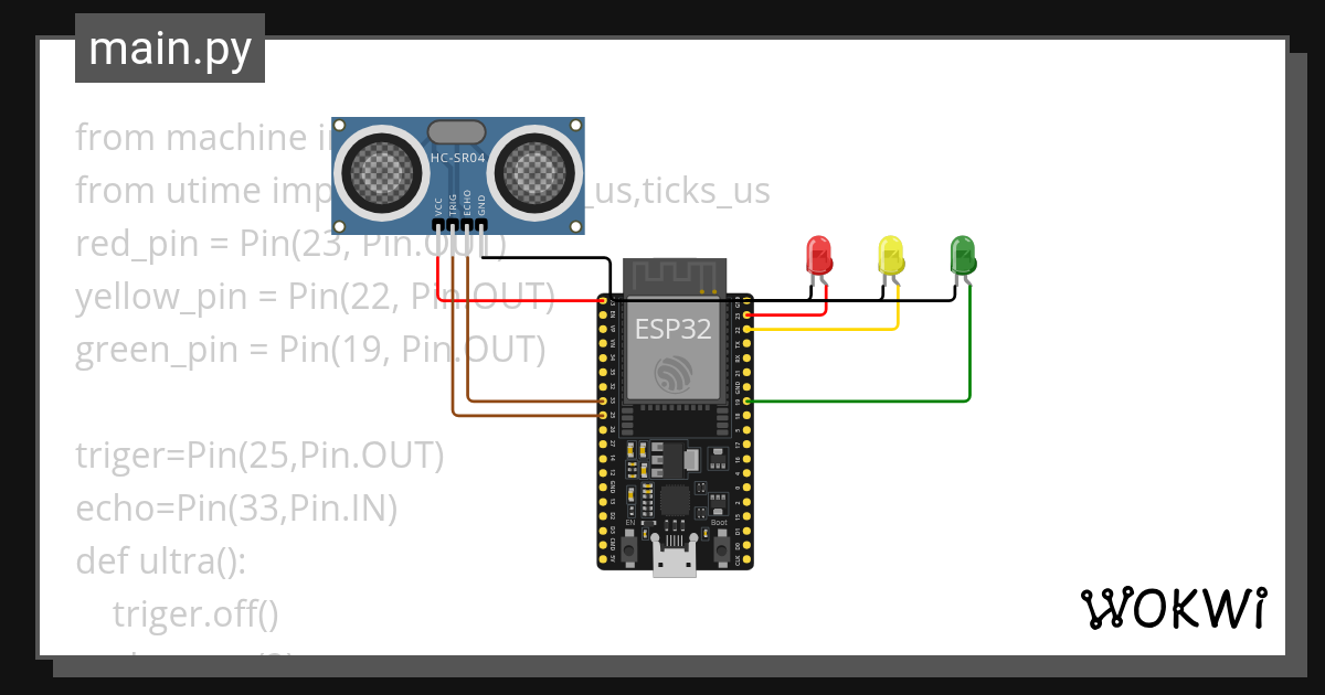 Lesson 7 - Wokwi ESP32, STM32, Arduino Simulator