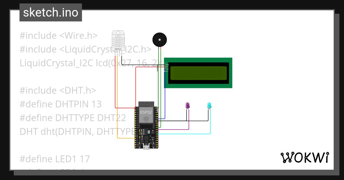 tugas dewii - Wokwi ESP32, STM32, Arduino Simulator