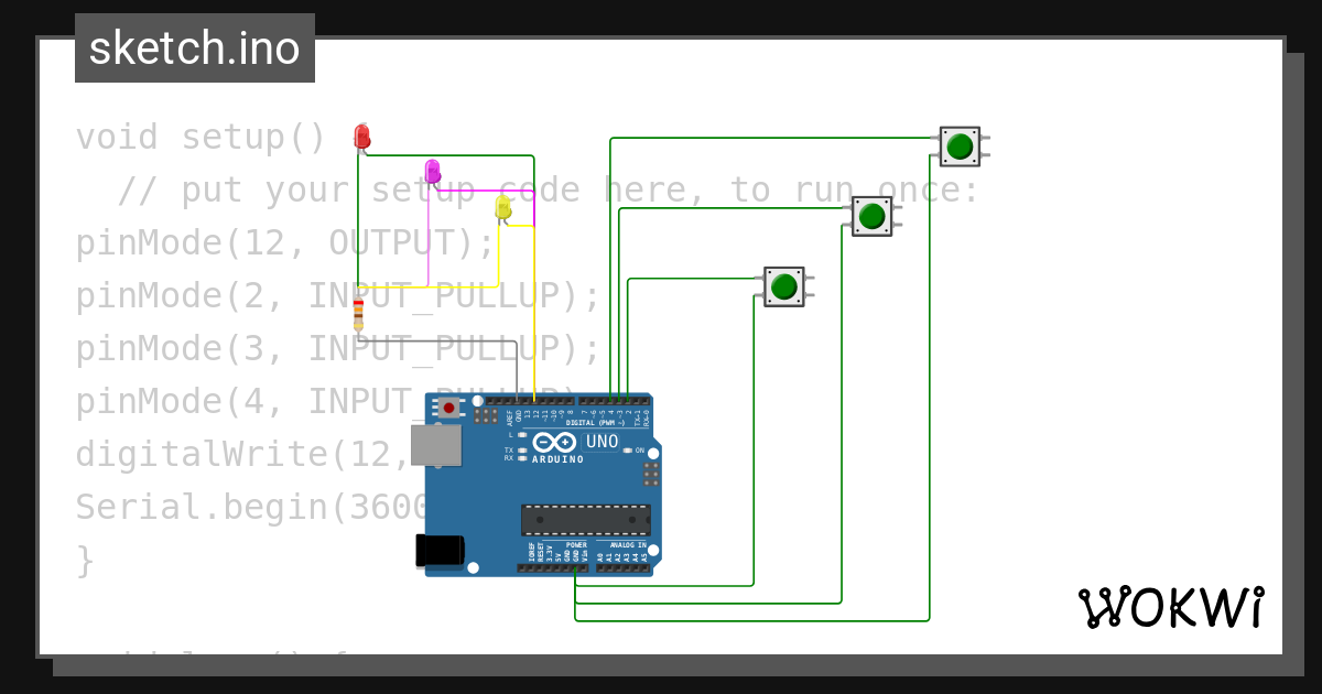 Задание 2 ОМиР Wokwi Esp32 Stm32 Arduino Simulator 5365