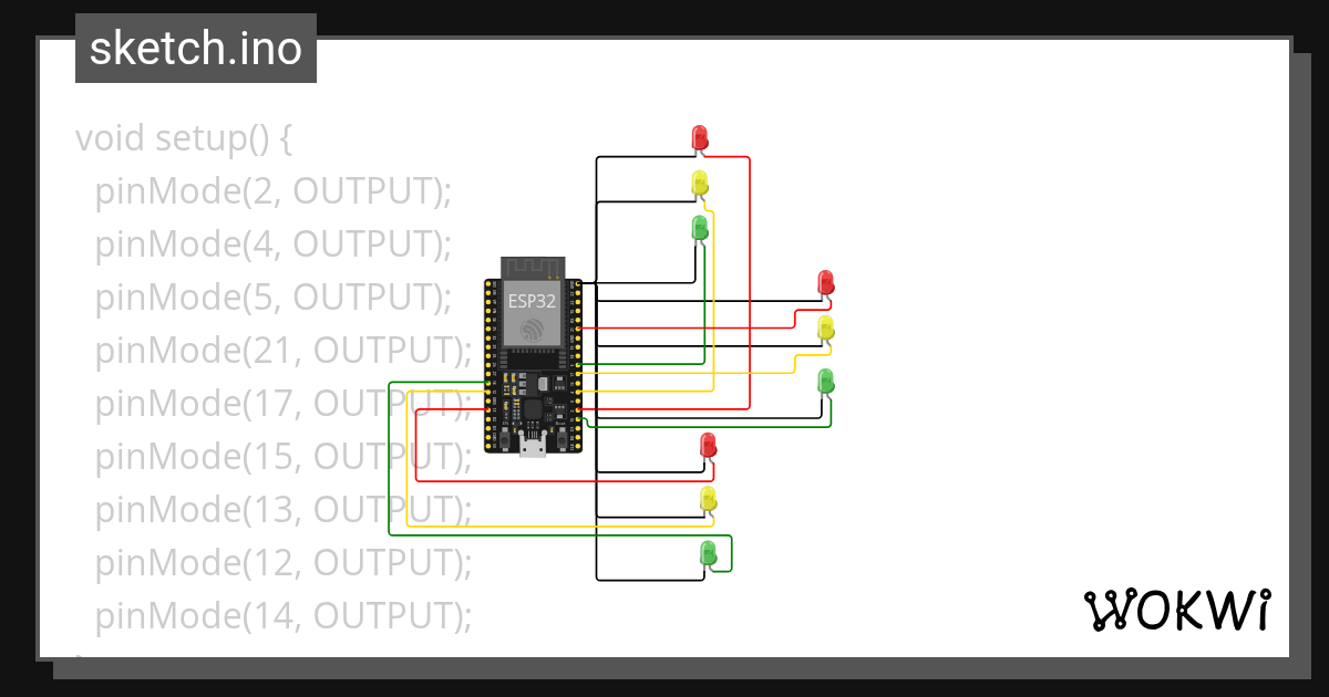 Task 5 - Wokwi ESP32, STM32, Arduino Simulator