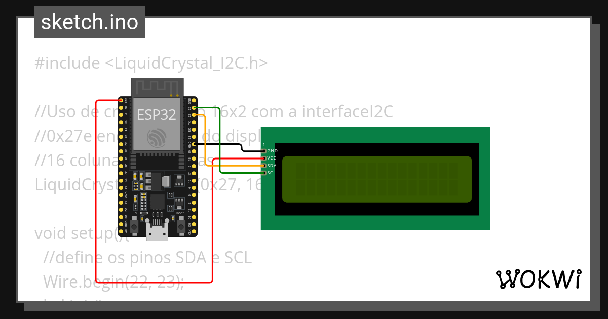 Esp32 Lcd 16x2 Wokwi Esp32 Stm32 Arduino Simulator 1707
