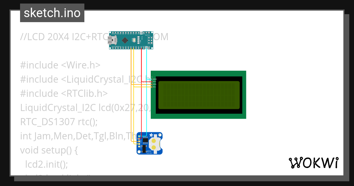 Rtc1 - Wokwi ESP32, STM32, Arduino Simulator