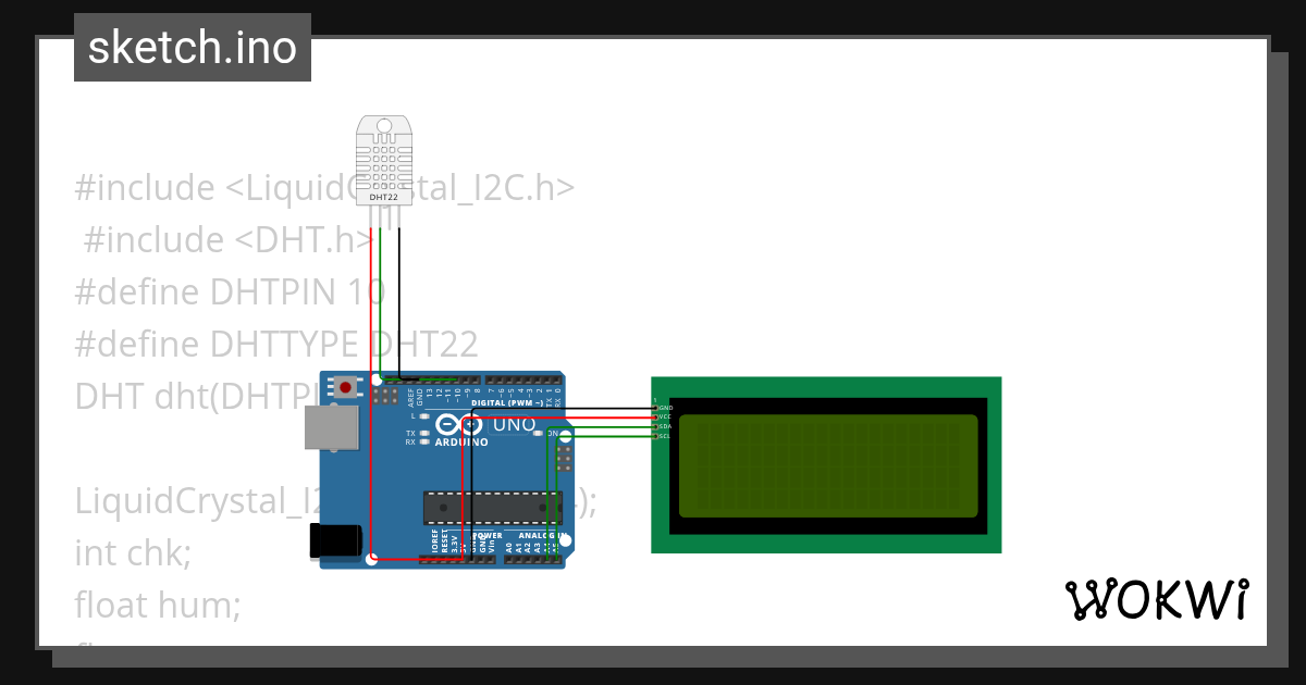 latihan program informasi suhu mahtub - Wokwi ESP32, STM32, Arduino Simulator