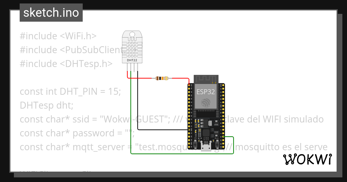 prueba de conocimiento - Wokwi ESP32, STM32, Arduino Simulator