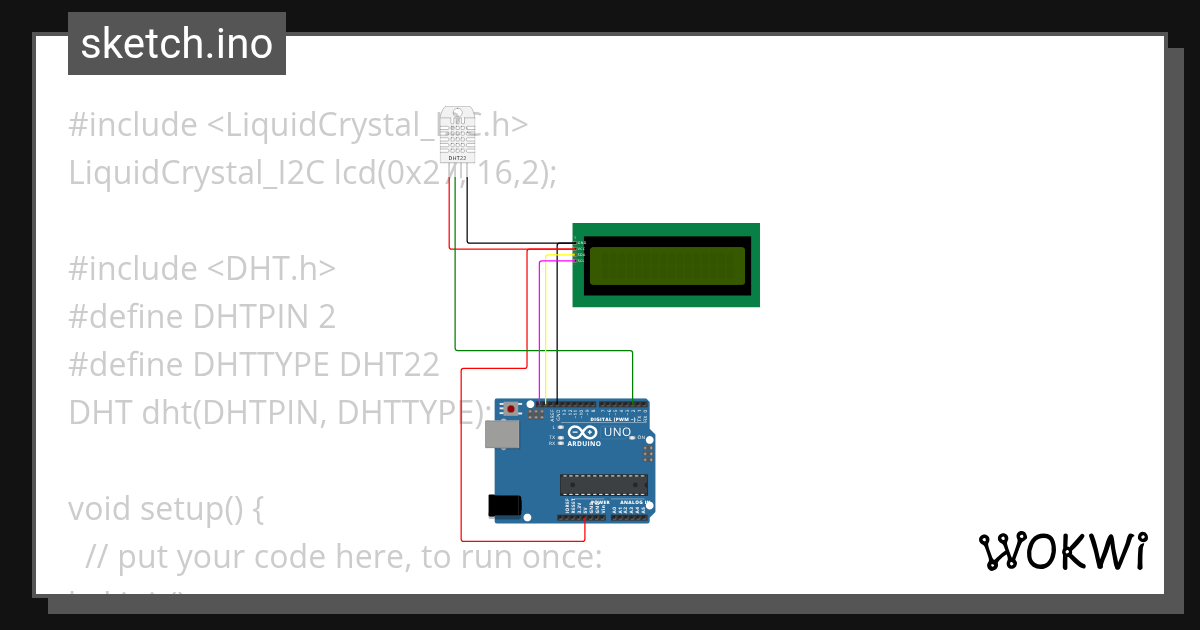 Suhu Kelembapan Wokwi Esp32 Stm32 Arduino Simulator 5406