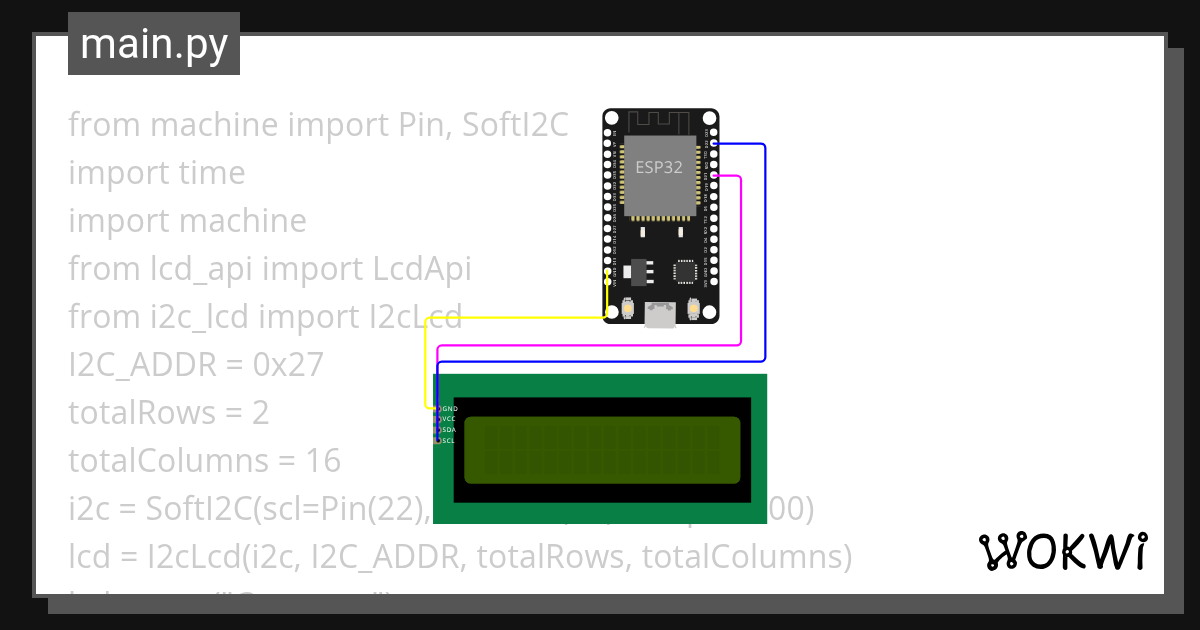 Wokwi - Online ESP32, STM32, Arduino Simulator Wokwi - Online ESP32, STM32, Arduino Simulator