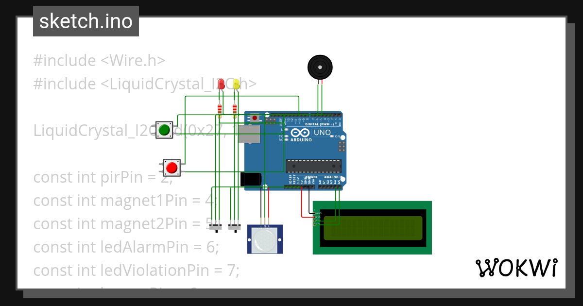 PROJETO - Pedro | Erick | Douglas | Tamires - Wokwi ESP32, STM32, Arduino Simulator