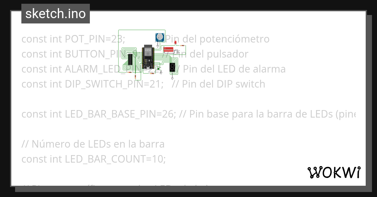 parcial - Wokwi ESP32, STM32, Arduino Simulator