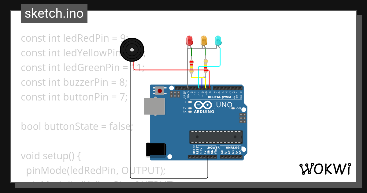 Buzzer1 Wokwi Esp32 Stm32 Arduino Simulator 7009