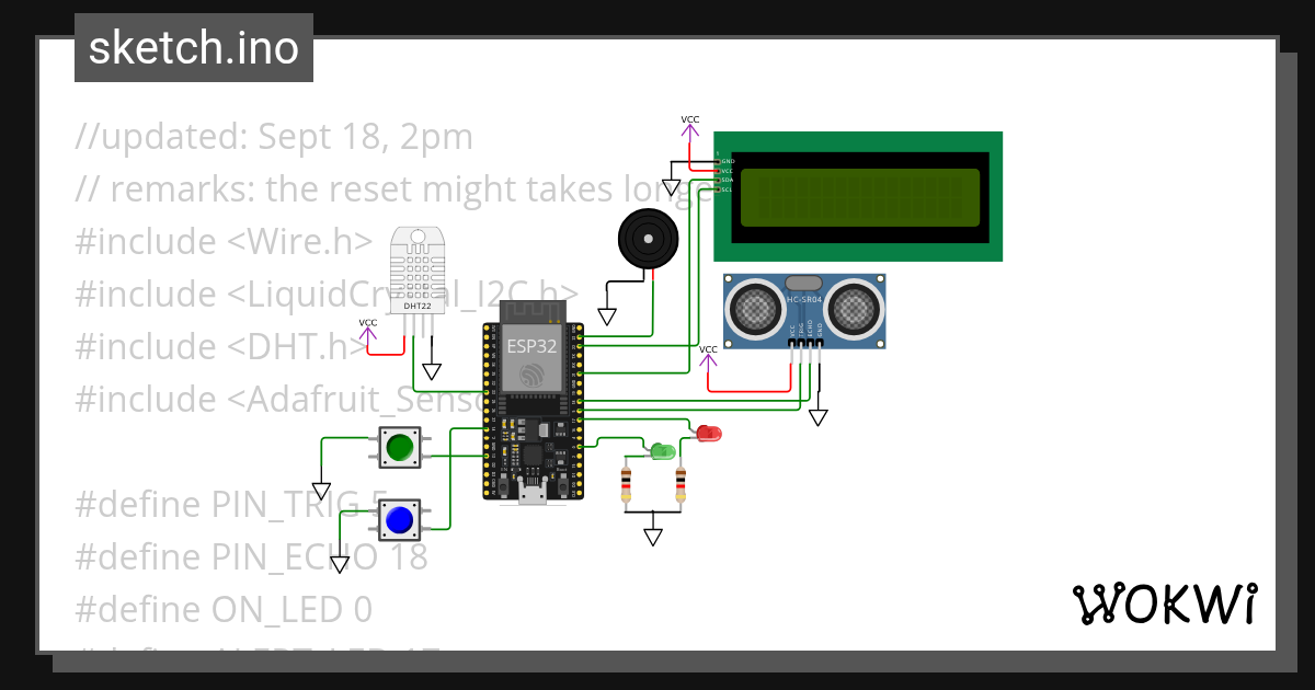 Wokwi - Online ESP32, STM32, Arduino Simulator