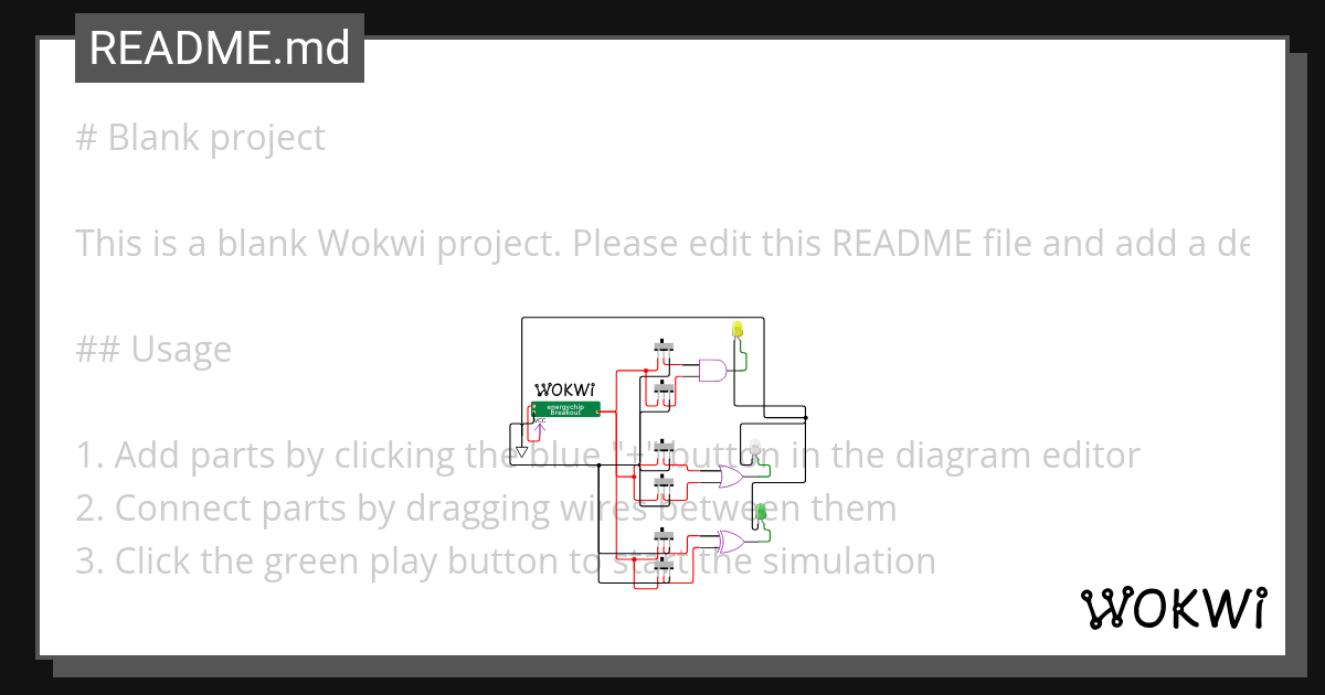 Portas Digitais - Wokwi ESP32, STM32, Arduino Simulator Portas Digitais - Wokwi ESP32, STM32, Arduino Simulator