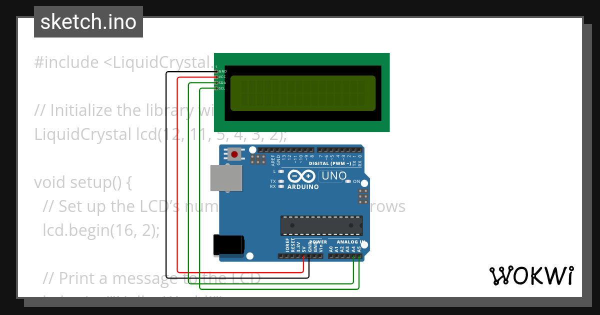 prj11_Led-I2C - Wokwi ESP32, STM32, Arduino Simulator