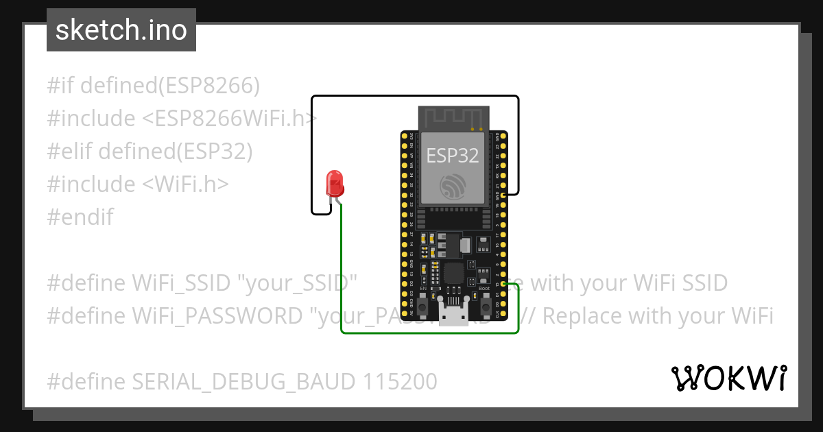 Praktek Modul 16 Test 3 Wokwi Esp32 Stm32 Arduino Simulator 6130