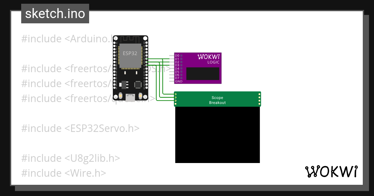 Wokwi - Online ESP32, STM32, Arduino Simulator