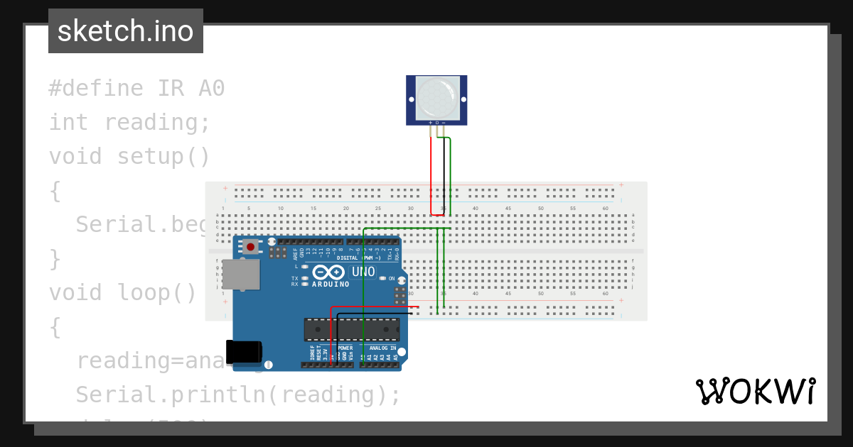 Exp 13 Pir Sensor Wokwi Esp32 Stm32 Arduino Simulator 7299