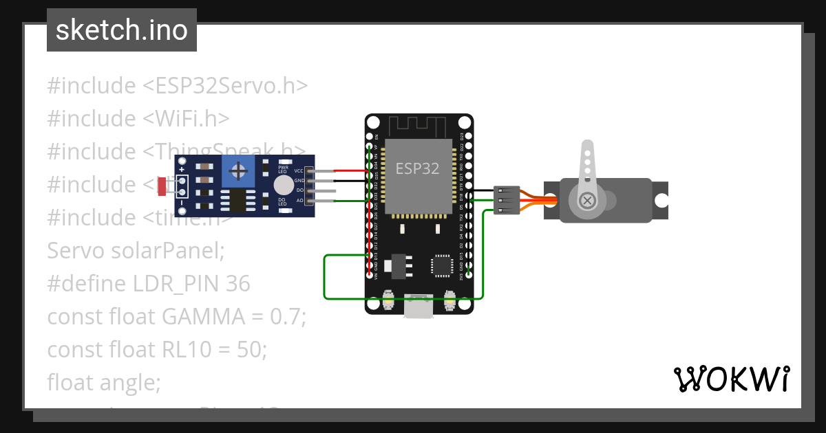 solarpanel and time Copy - Wokwi ESP32, STM32, Arduino Simulator
