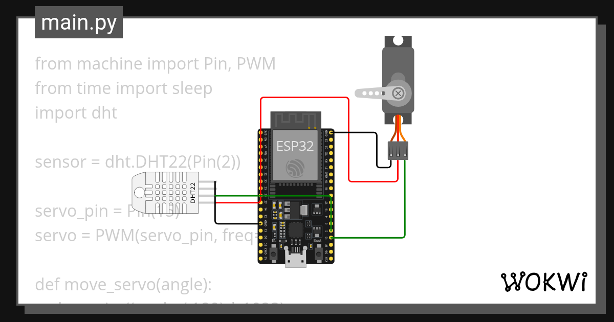 ServoMotor_MicroPhyton_I - Wokwi ESP32, STM32, Arduino Simulator ServoMotor_MicroPhyton_I - Wokwi ESP32, STM32, Arduino Simulator