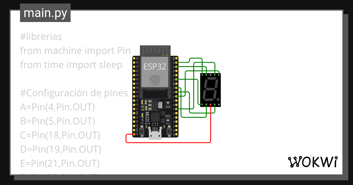 Contador 0 F Disp 7 Seg Wokwi Esp32 Stm32 Arduino Simulator 1775