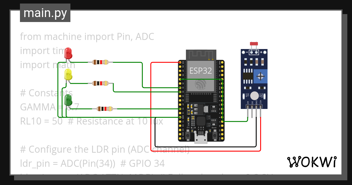 proyecto 5 - Wokwi ESP32, STM32, Arduino Simulator