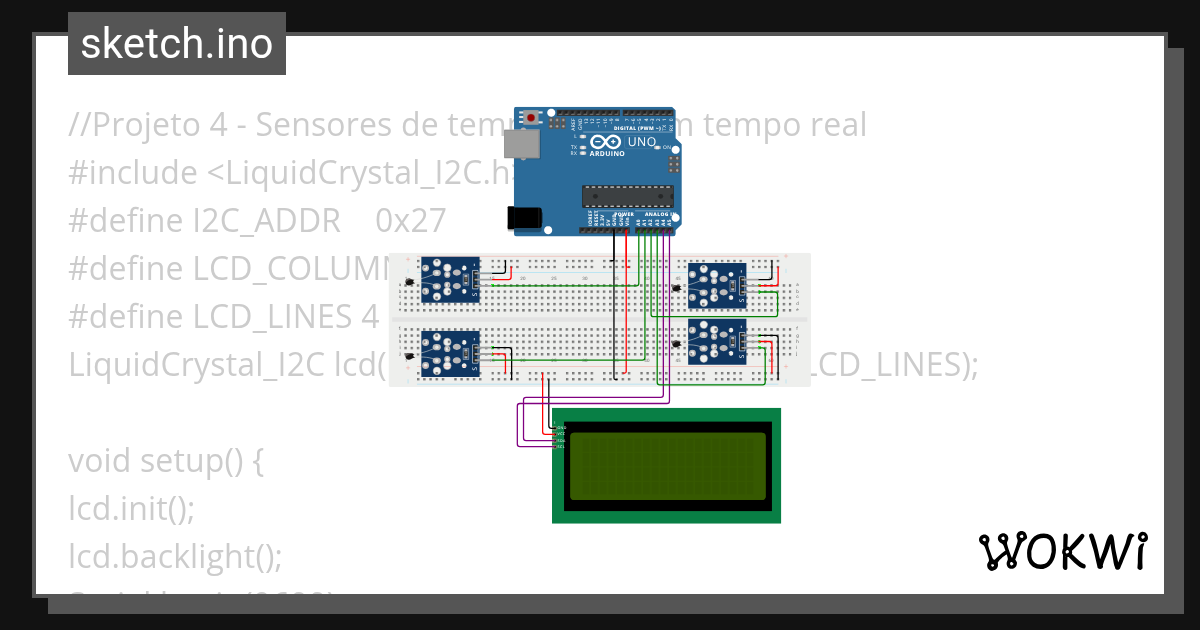 projeto 4 - Wokwi ESP32, STM32, Arduino Simulator