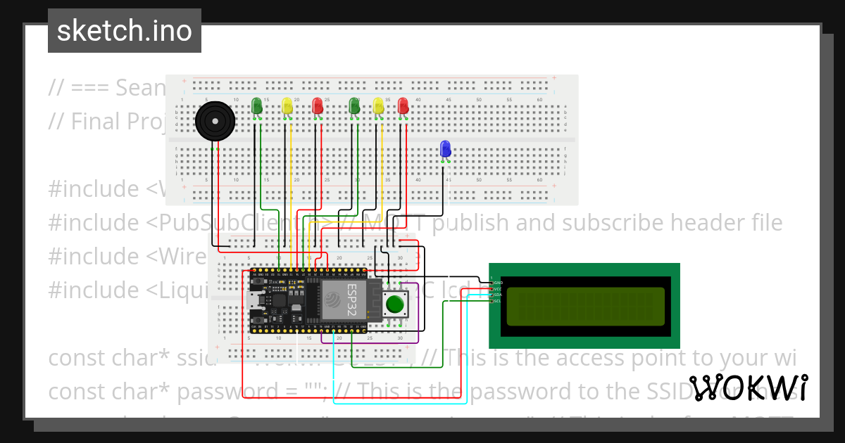 Module 7 Sean Clayton Wokwi Esp32 Stm32 Arduino Simulator 4979