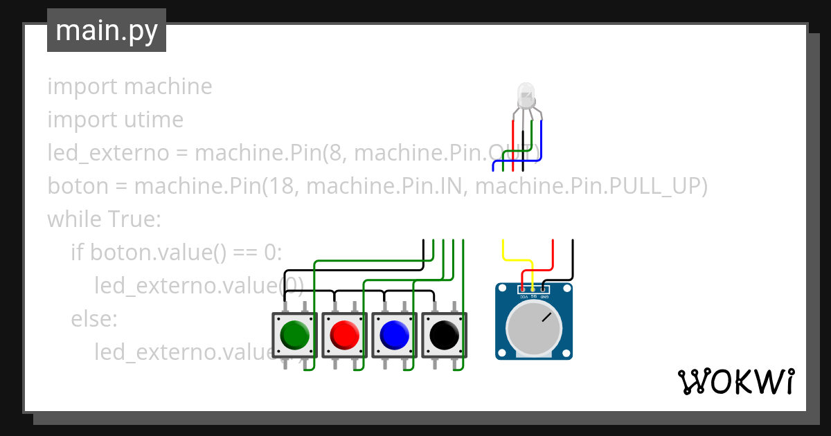 Ejercicio 1 Wokwi Esp32 Stm32 Arduino Simulator 