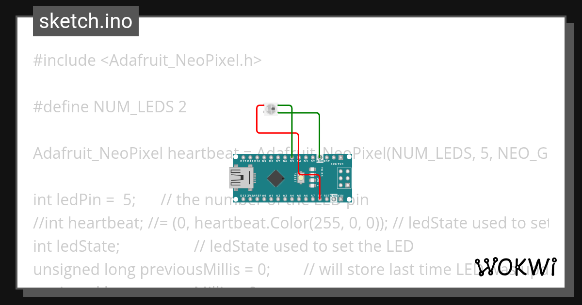Heartbeat Copy - Wokwi ESP32, STM32, Arduino Simulator