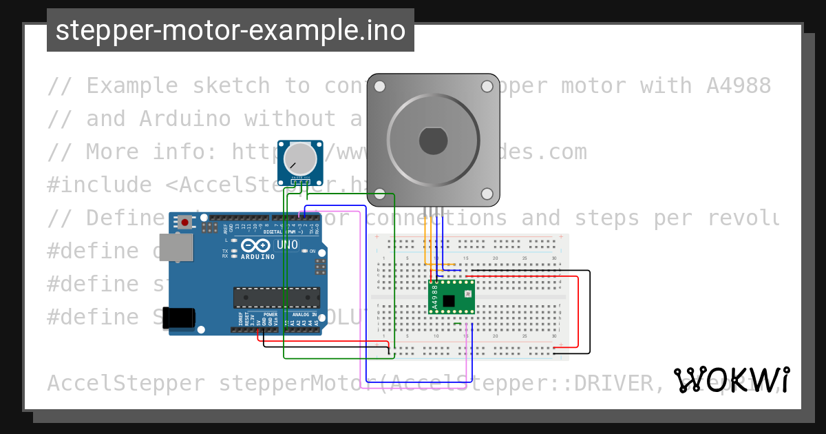 Stepper With A4988 Copy Wokwi Esp32 Stm32 Arduino Simulator 9297