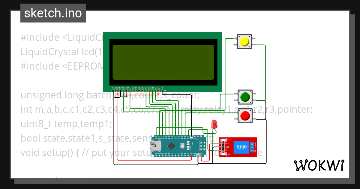 Preset counter Copy - Wokwi ESP32, STM32, Arduino Simulator
