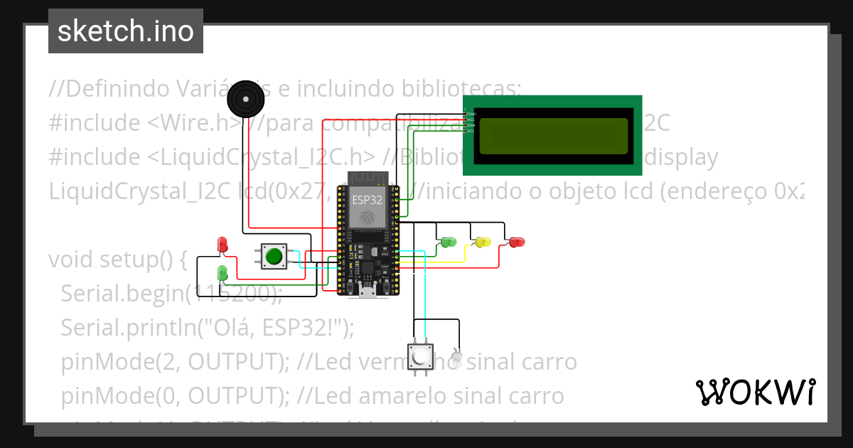 Wokwi - Online ESP32, STM32, Arduino Simulator