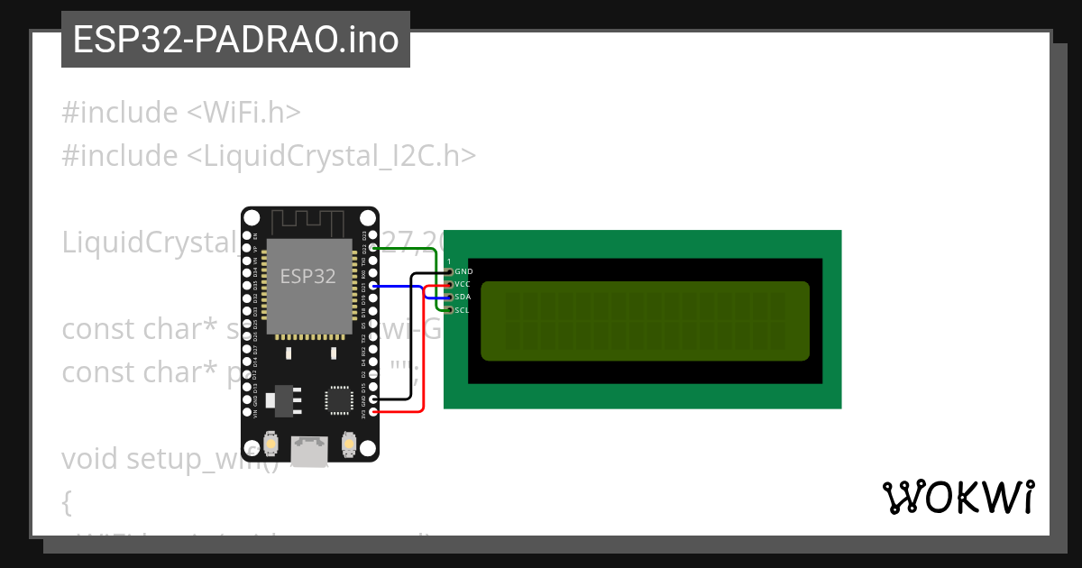 Wokwi - Online ESP32, STM32, Arduino Simulator