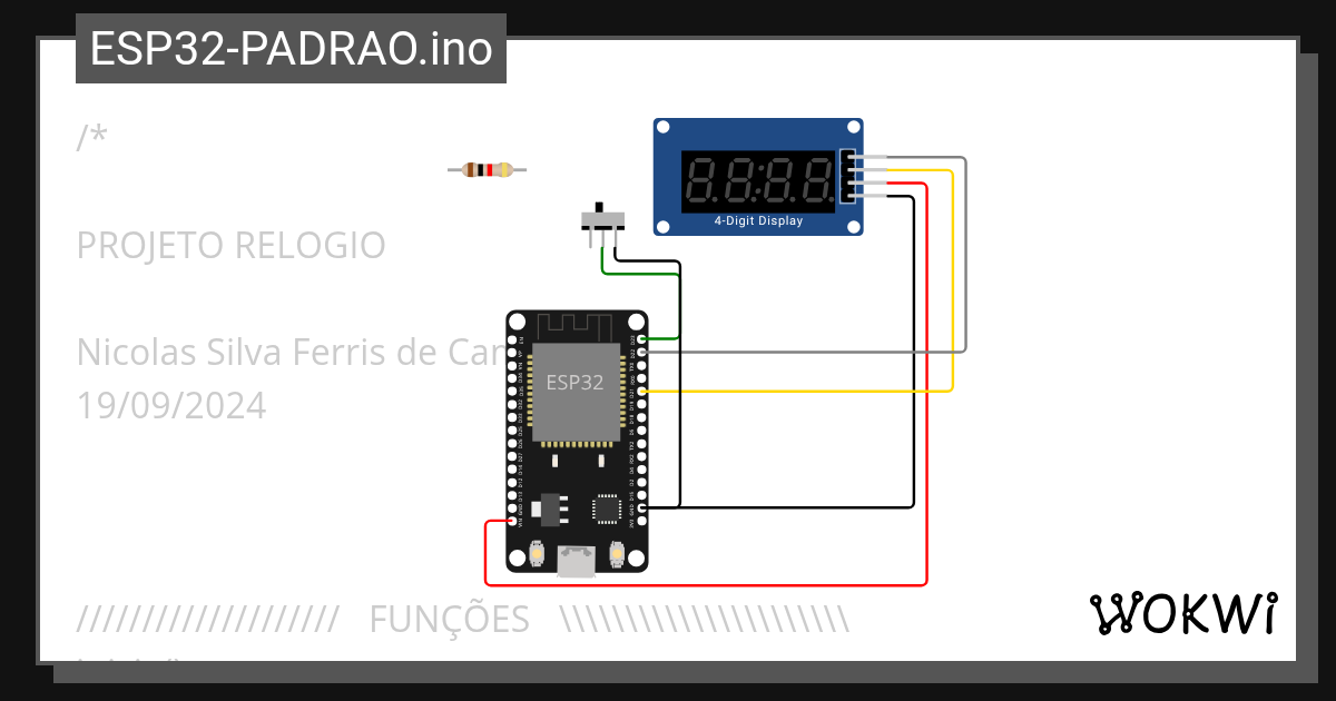 Wokwi - Online ESP32, STM32, Arduino Simulator
